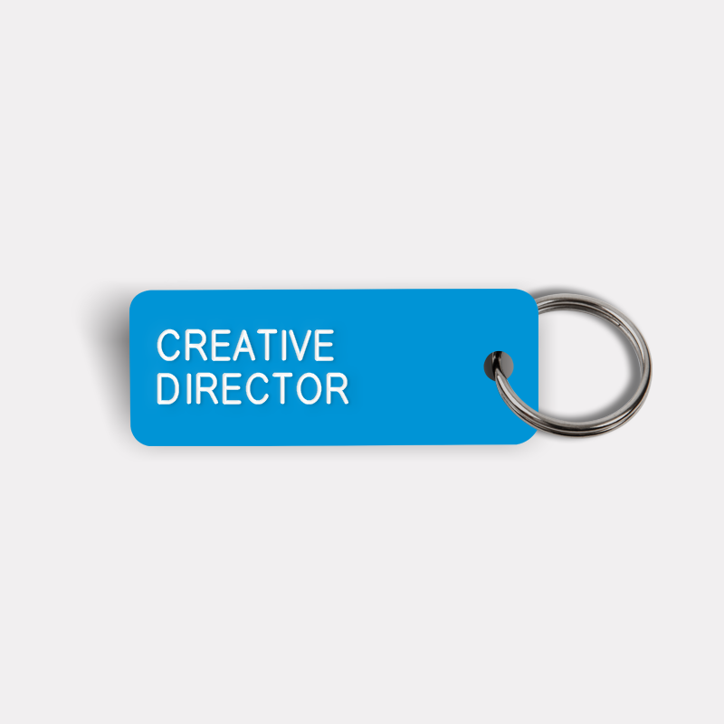 CREATIVE DIRECTOR Keytag – Various Keytags