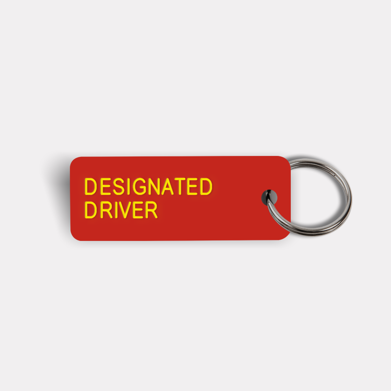 DESIGNATED DRIVER Keytag – Various Keytags