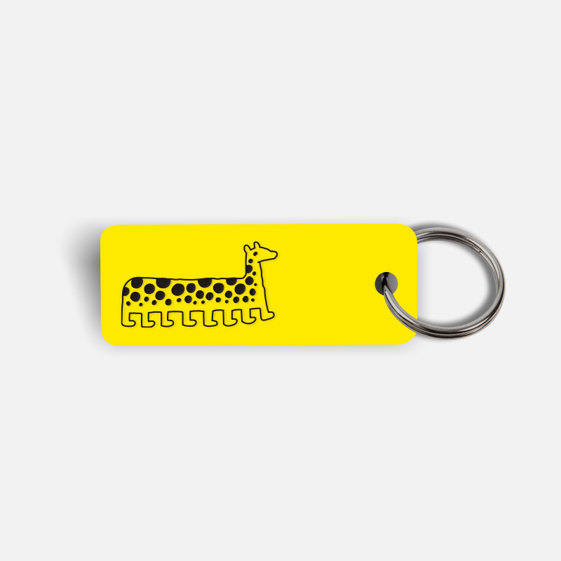 [Jason Polan] SHORT NECK GIRAFFE Keytag – Various Keytags