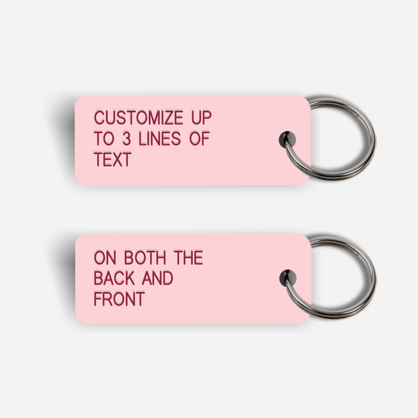 [CUSTOM] Keytag (Double Sided) – Various Keytags